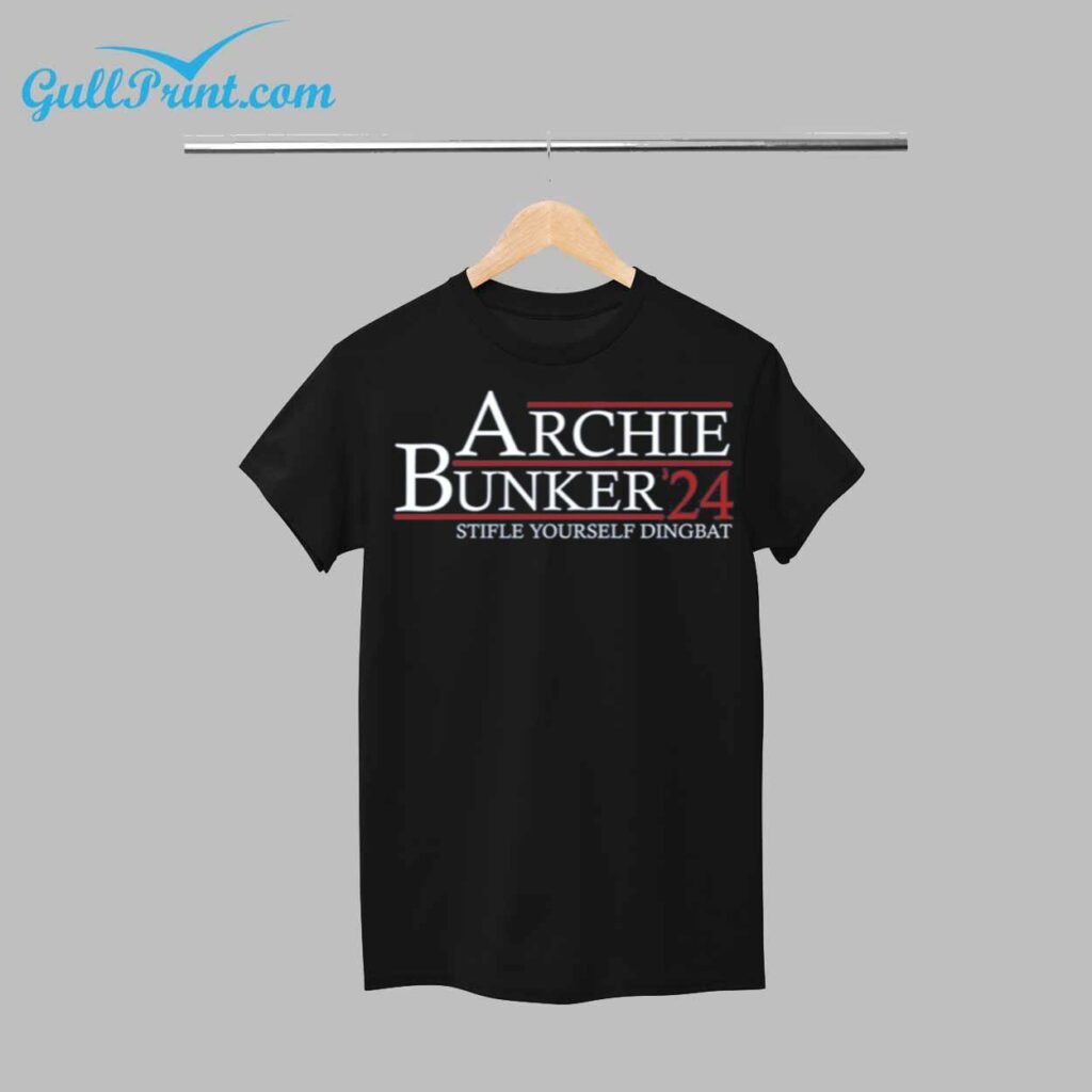 Archie Bunker 24 Stifle Yourself Dingbat Shirt - gullprint.com