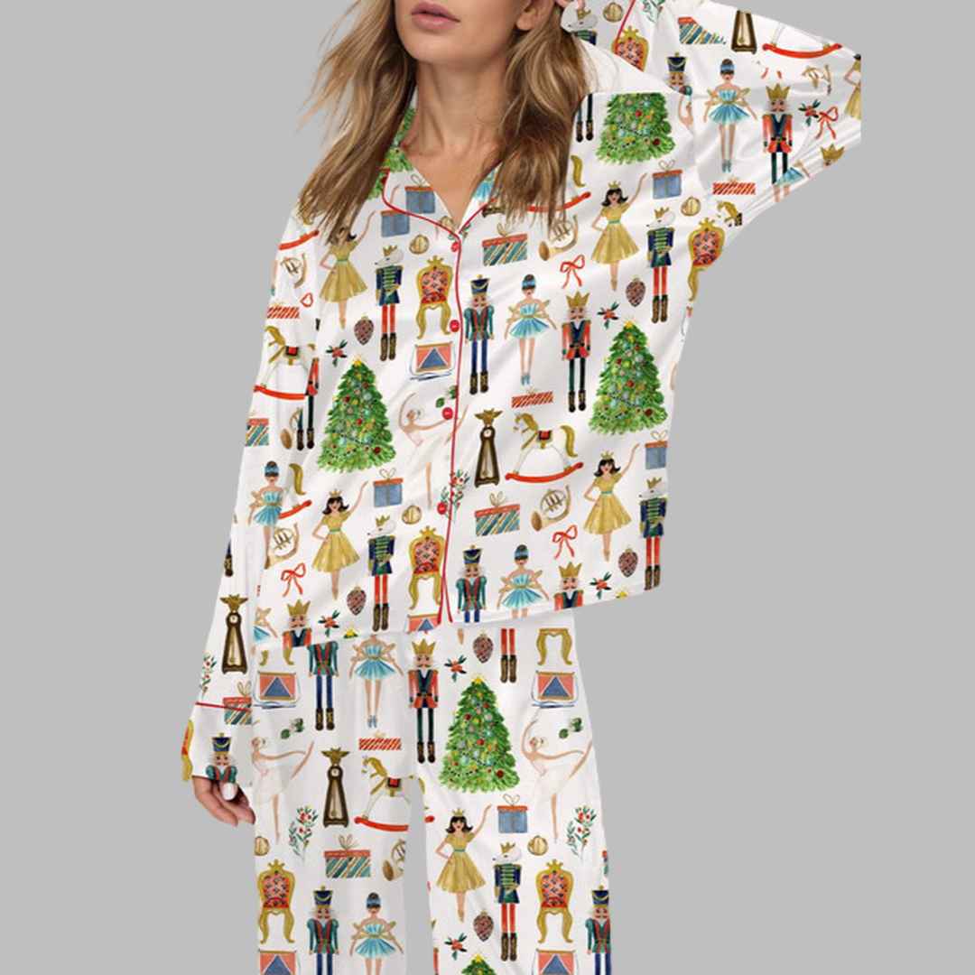 Christmas Nutcracker Pajama Set - gullprint.com